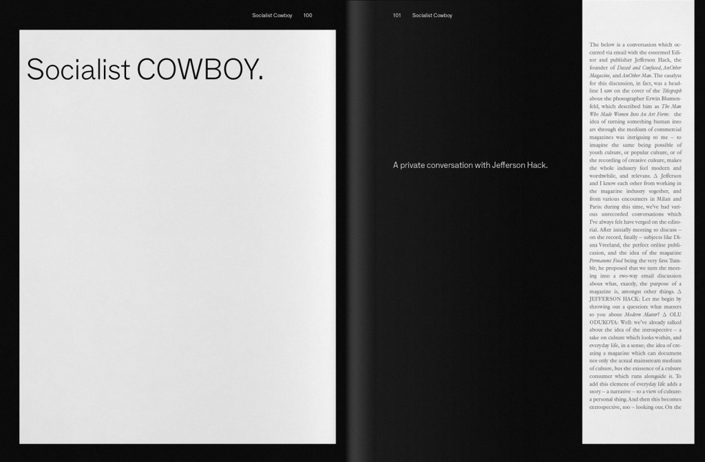 Thomas Carlile — Modern Matter Magazine Issues 3-8